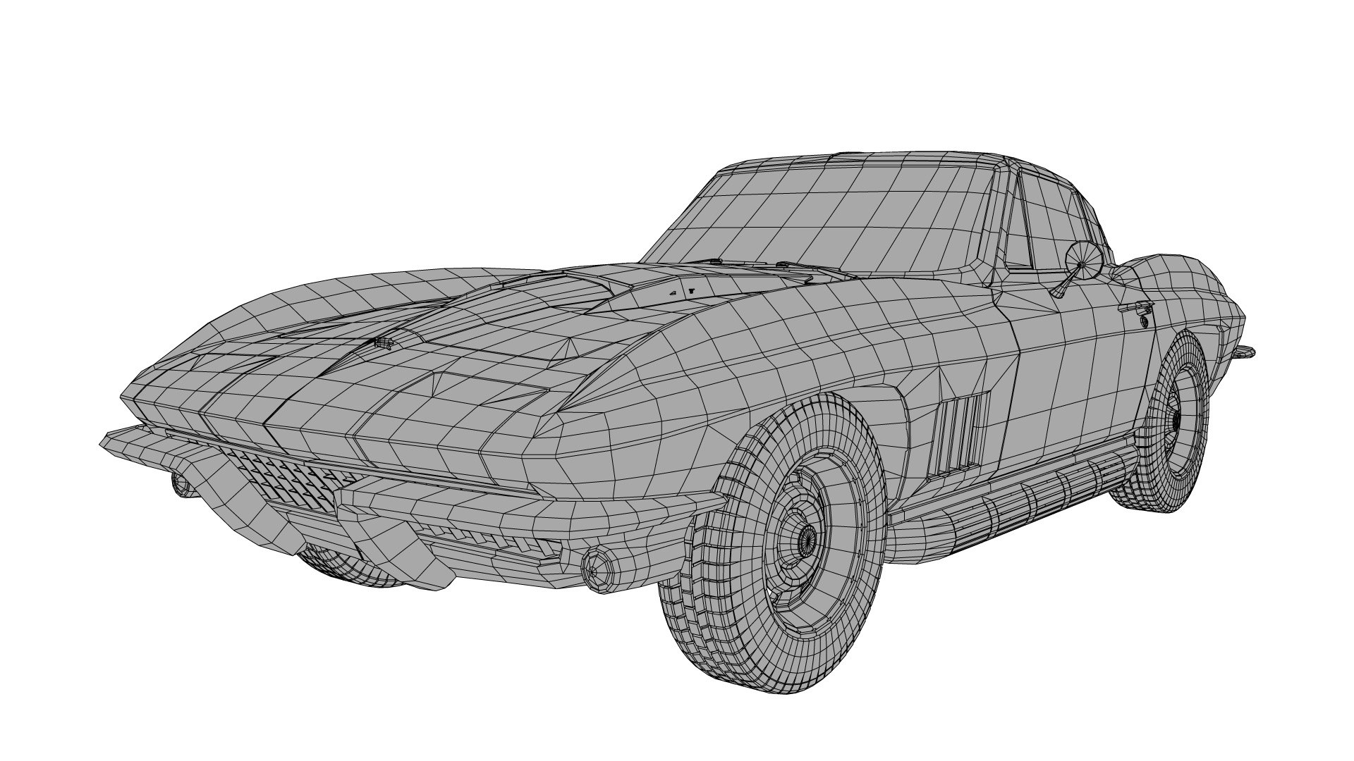 Chevrolet Corvette Stingray 3D Model - TurboSquid 1598760
