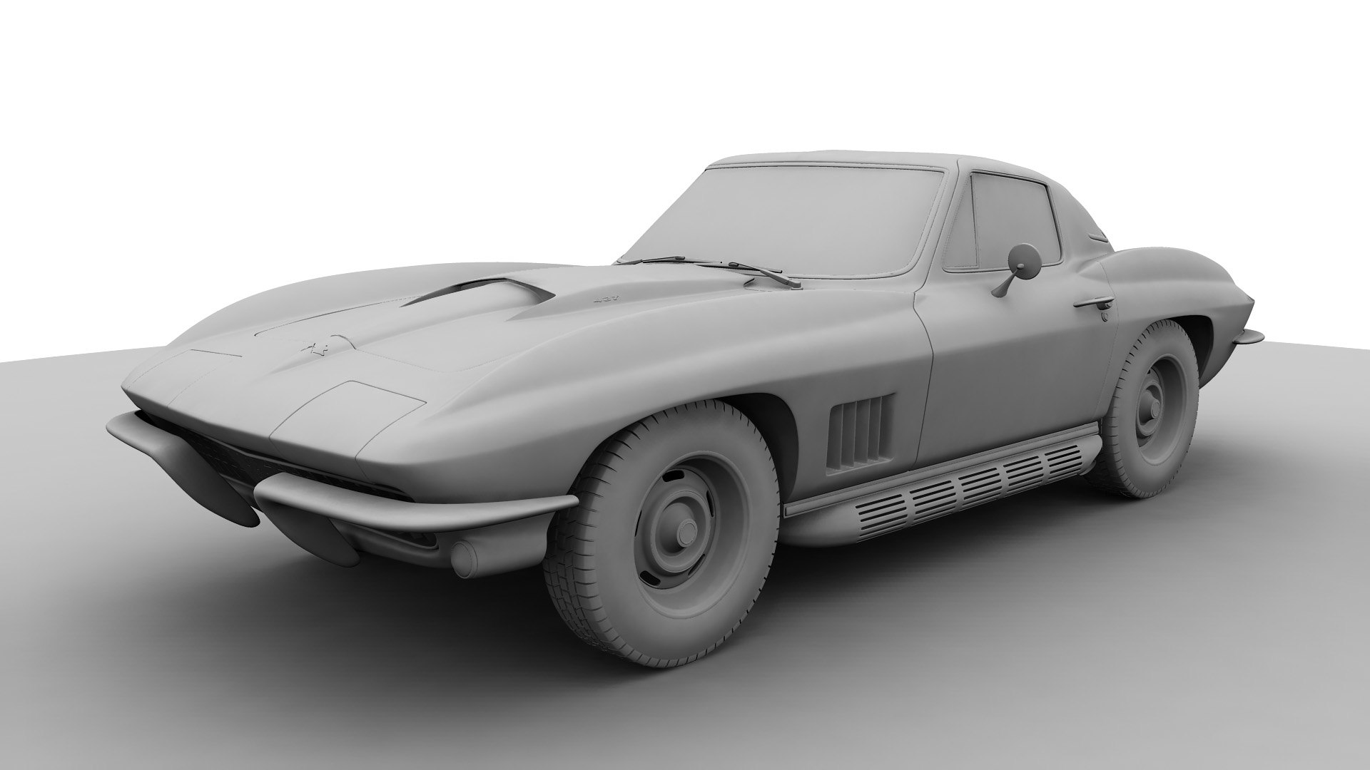 Chevrolet Corvette Stingray 3D Model - TurboSquid 1598760