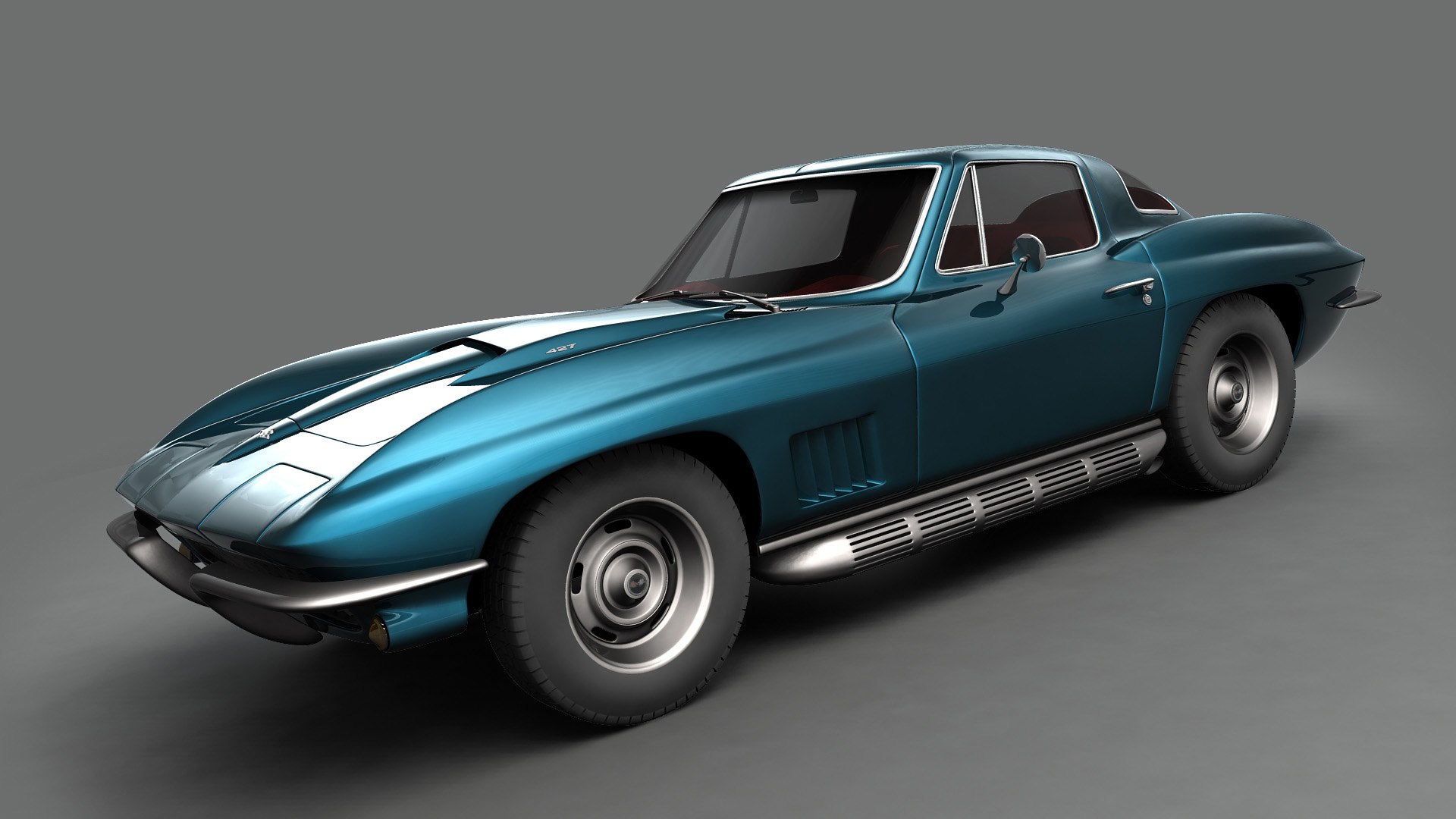 Chevrolet Corvette Stingray 3D Model - TurboSquid 1598760