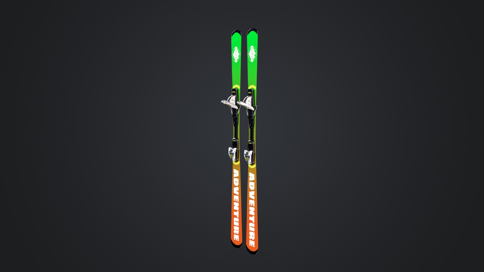 Skis 3D Model - TurboSquid 2245355