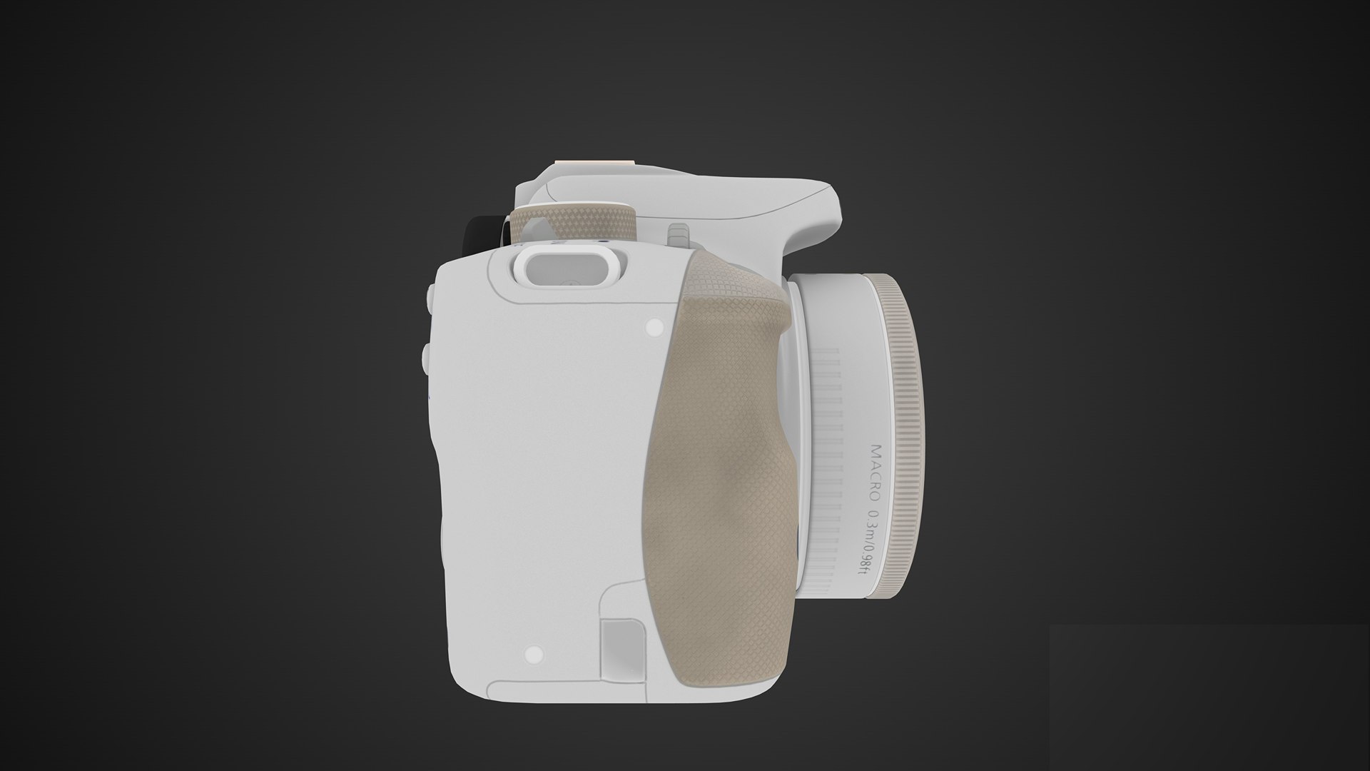 3D model Game Ready Canon DSLR Camera - TurboSquid 2091941