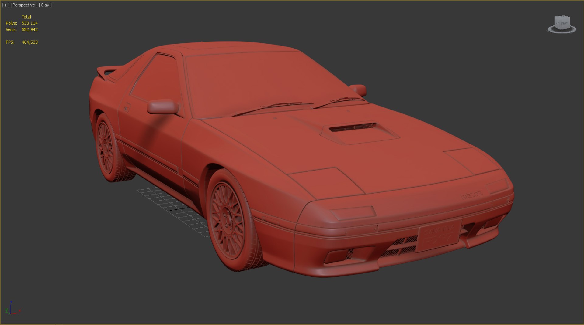 3D Mazda Rx-7 Fc - TurboSquid 1473768
