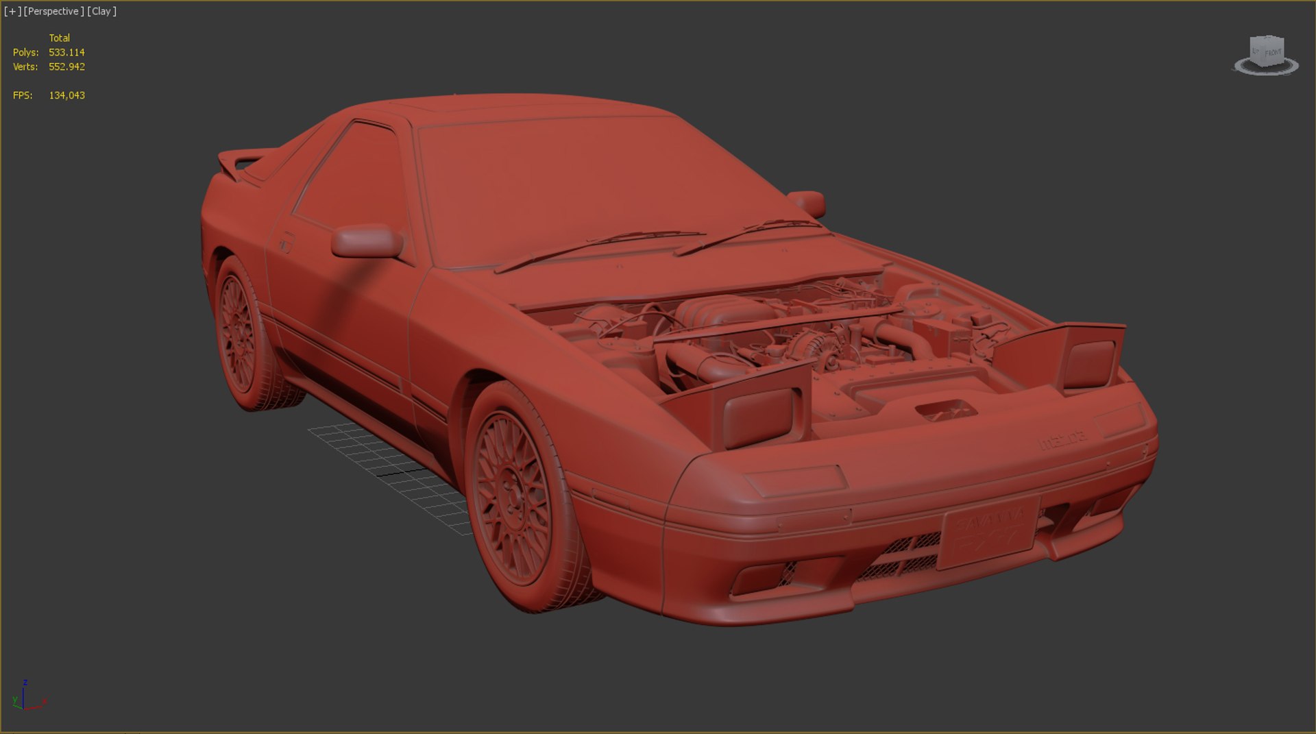 3D Mazda Rx-7 Fc - TurboSquid 1473768