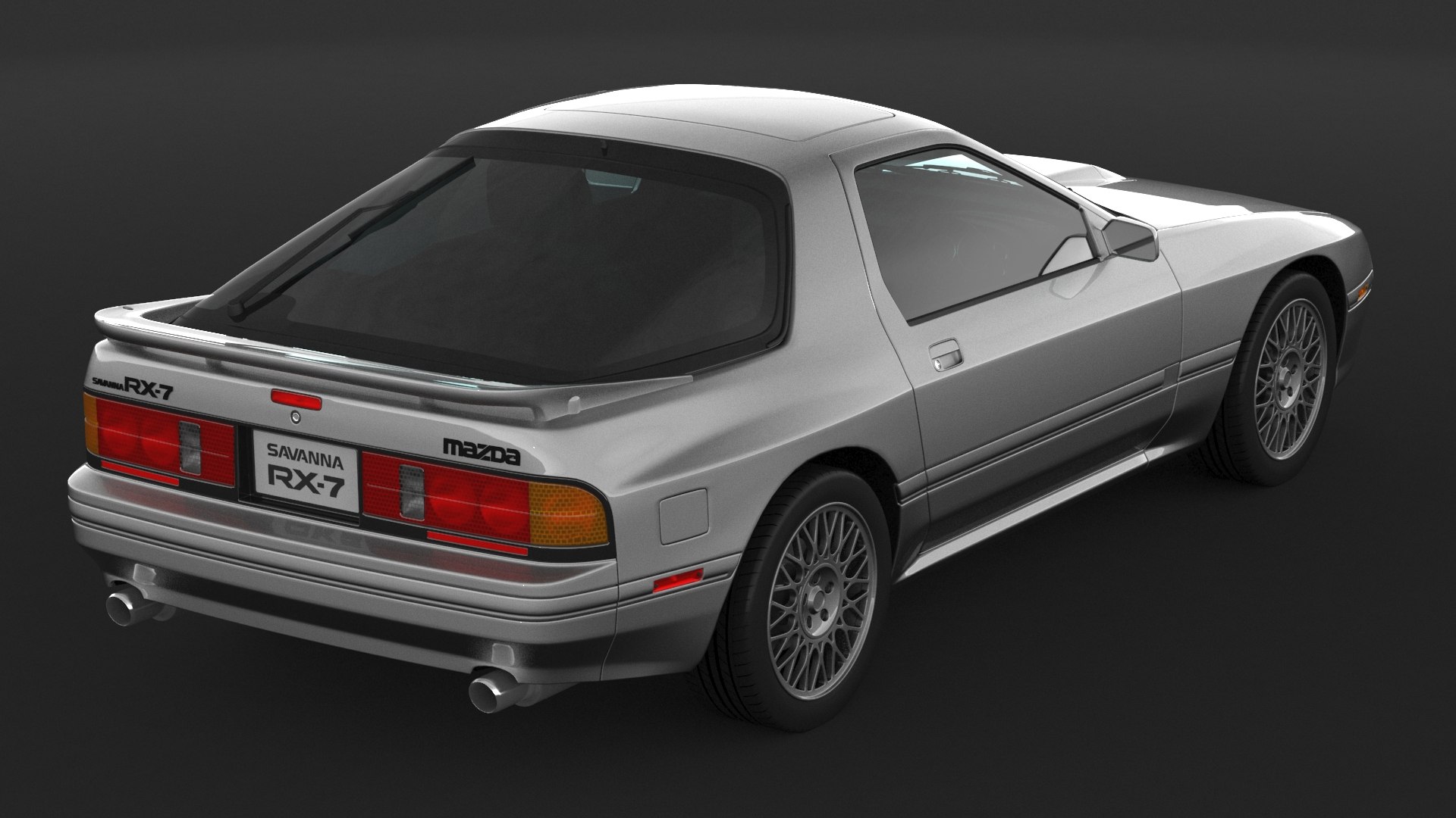 3D mazda rx-7 fc - TurboSquid 1473768