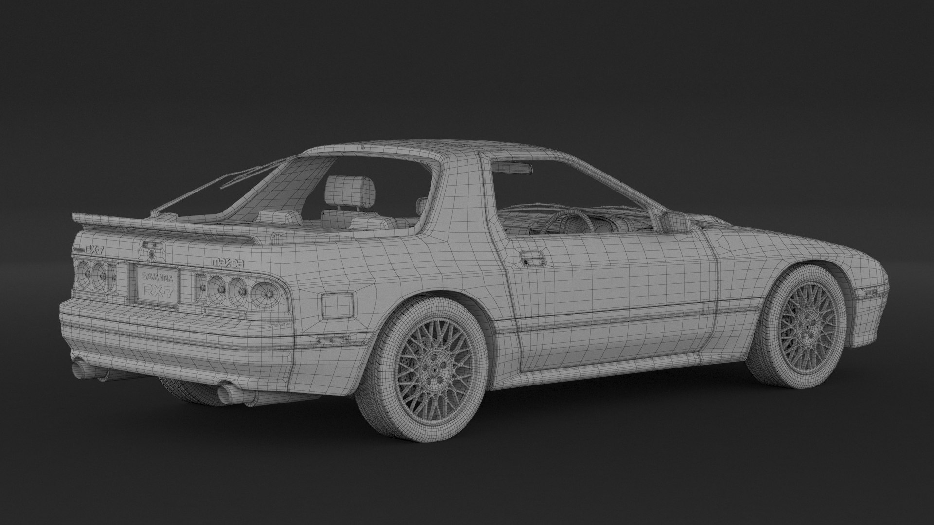 3D Mazda Rx-7 Fc - TurboSquid 1473768