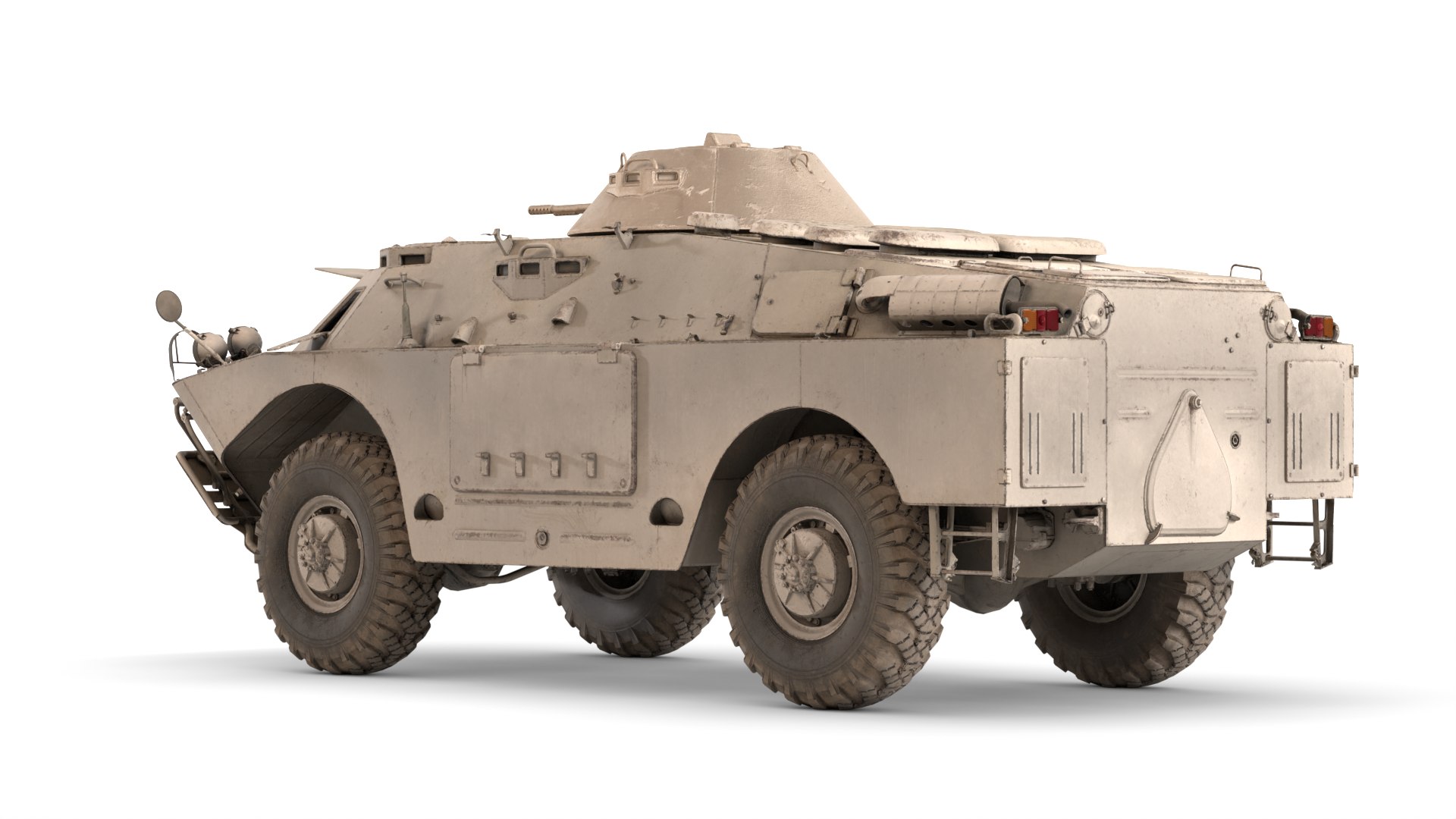 3D BRDM 2 Military Armored Vehicle - TurboSquid 2387923