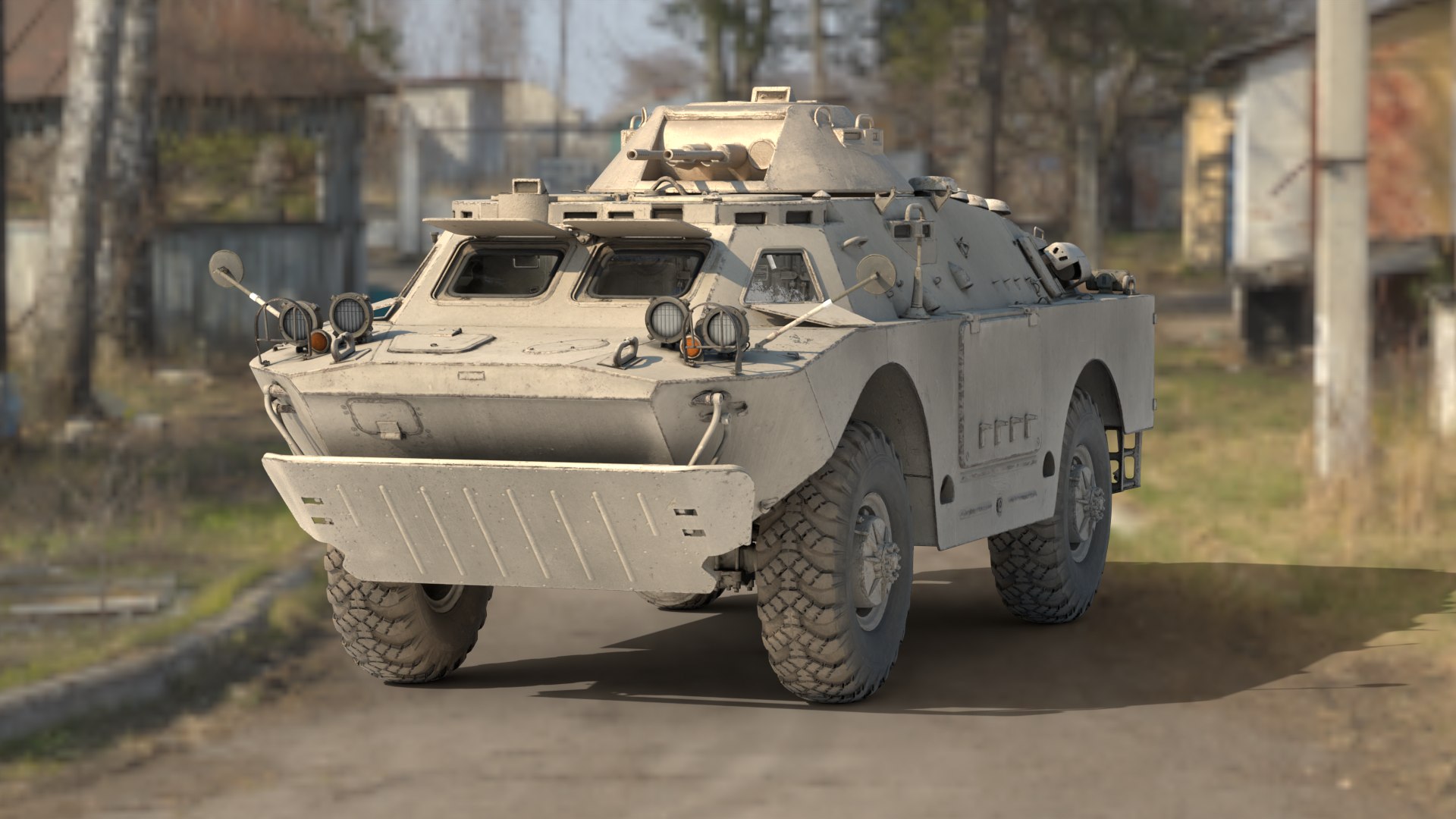 3D BRDM 2 Military Armored Vehicle - TurboSquid 2387923
