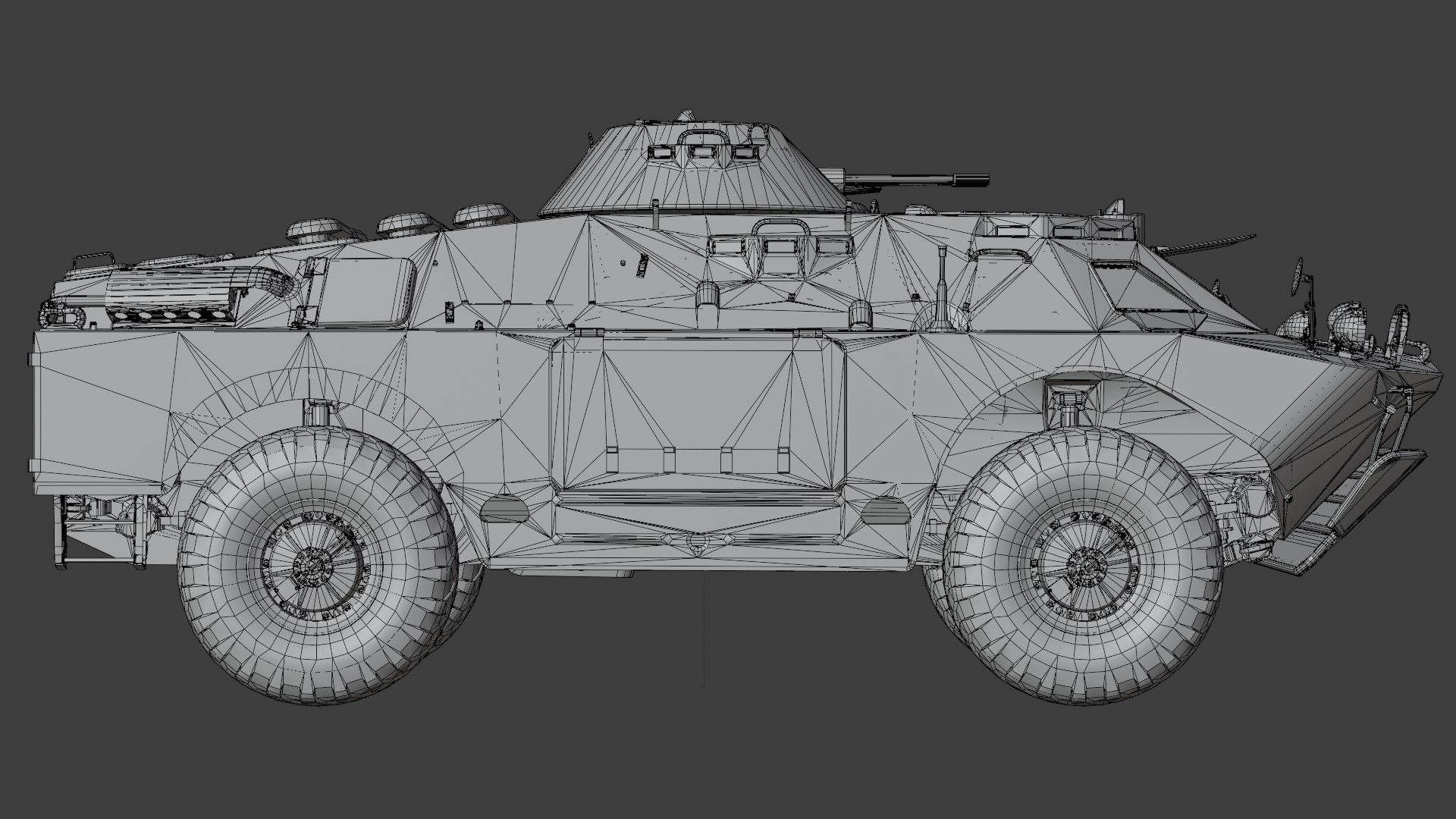 3D BRDM 2 Military Armored Vehicle - TurboSquid 2387923