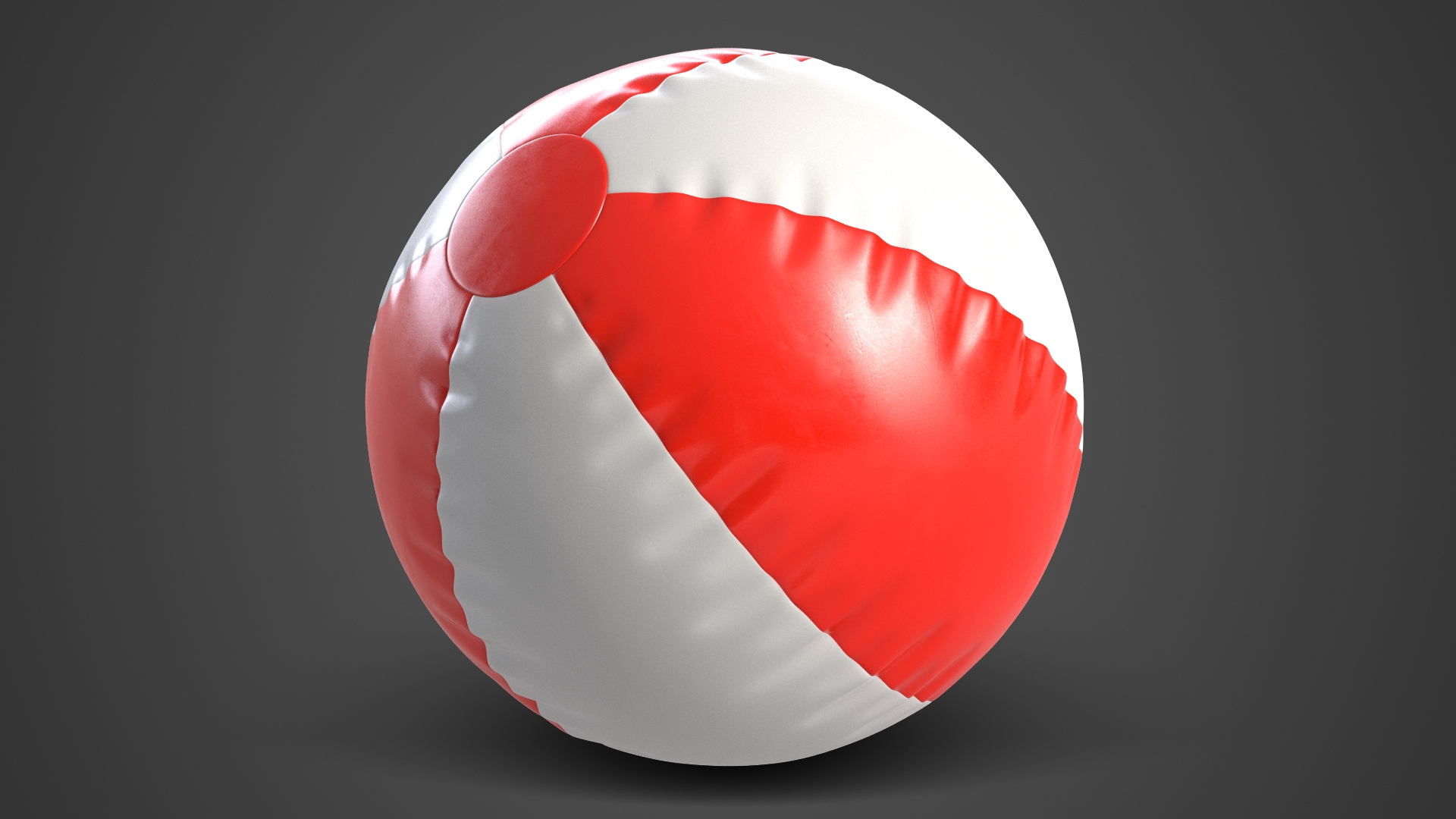 3d model beach ball beachball