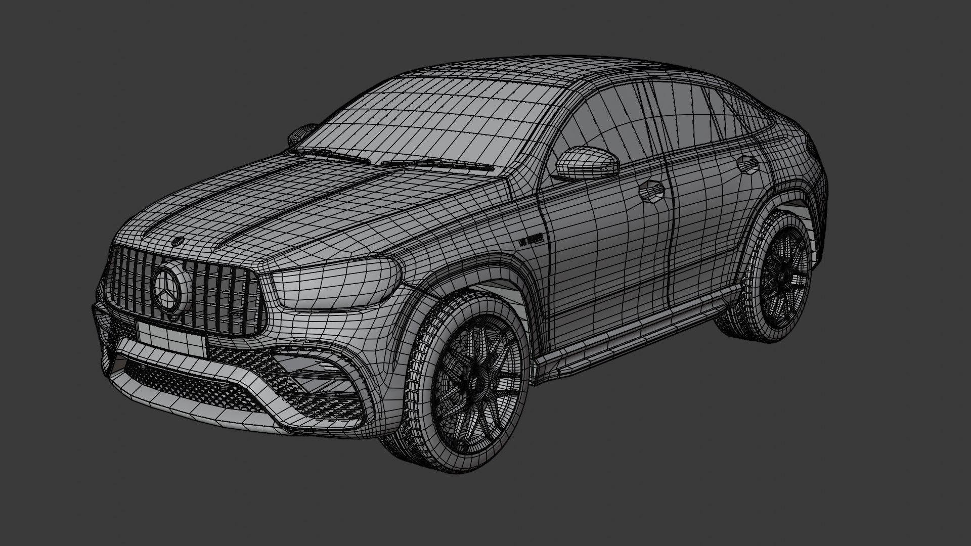 Mercedes Benz GLE 63 3D Model - TurboSquid 1924661
