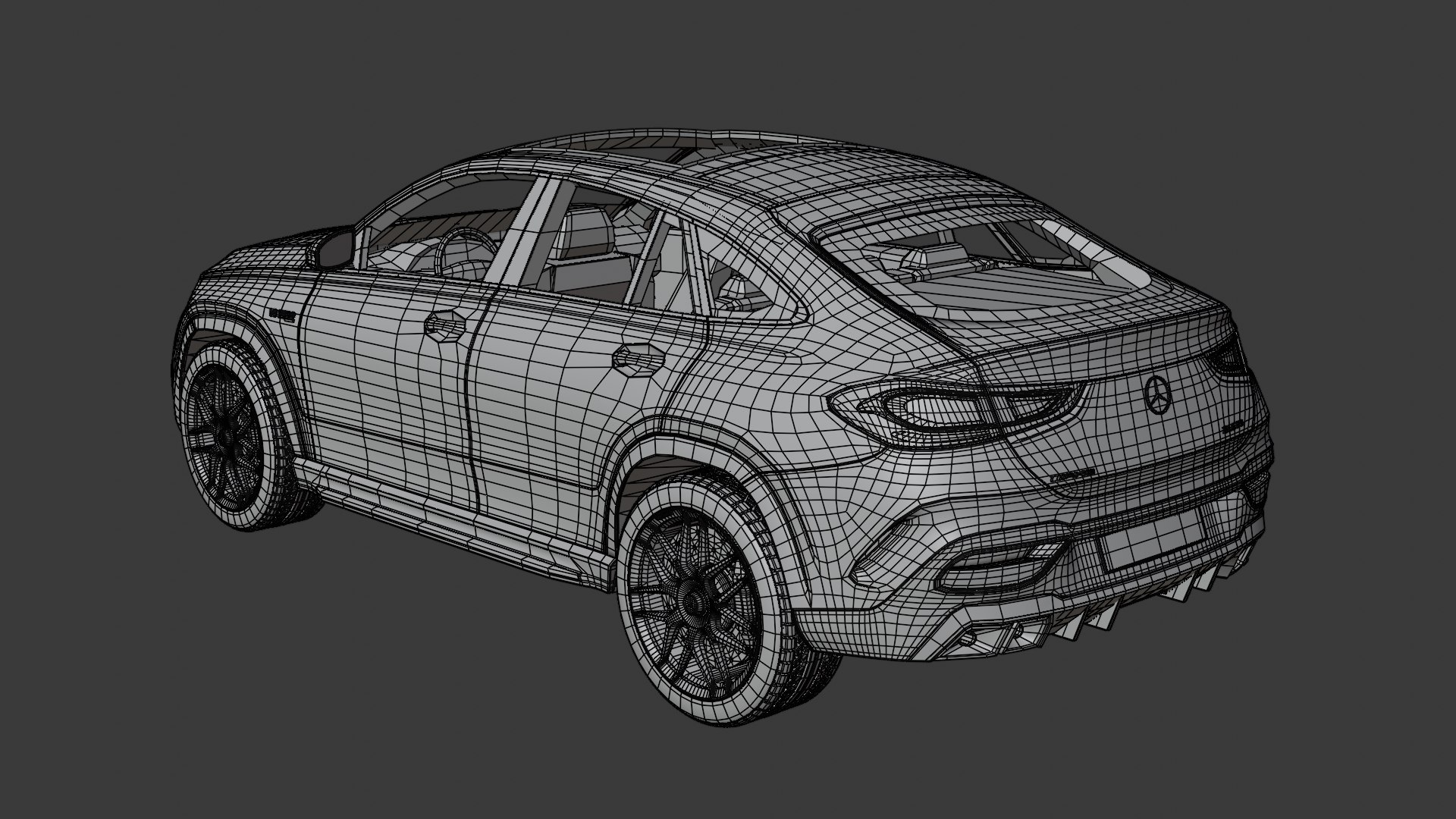 Mercedes Benz GLE 63 3D Model - TurboSquid 1924661