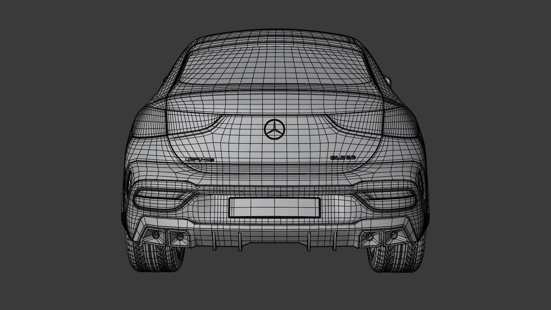 Mercedes Benz GLE 63 3D Model - TurboSquid 1924661