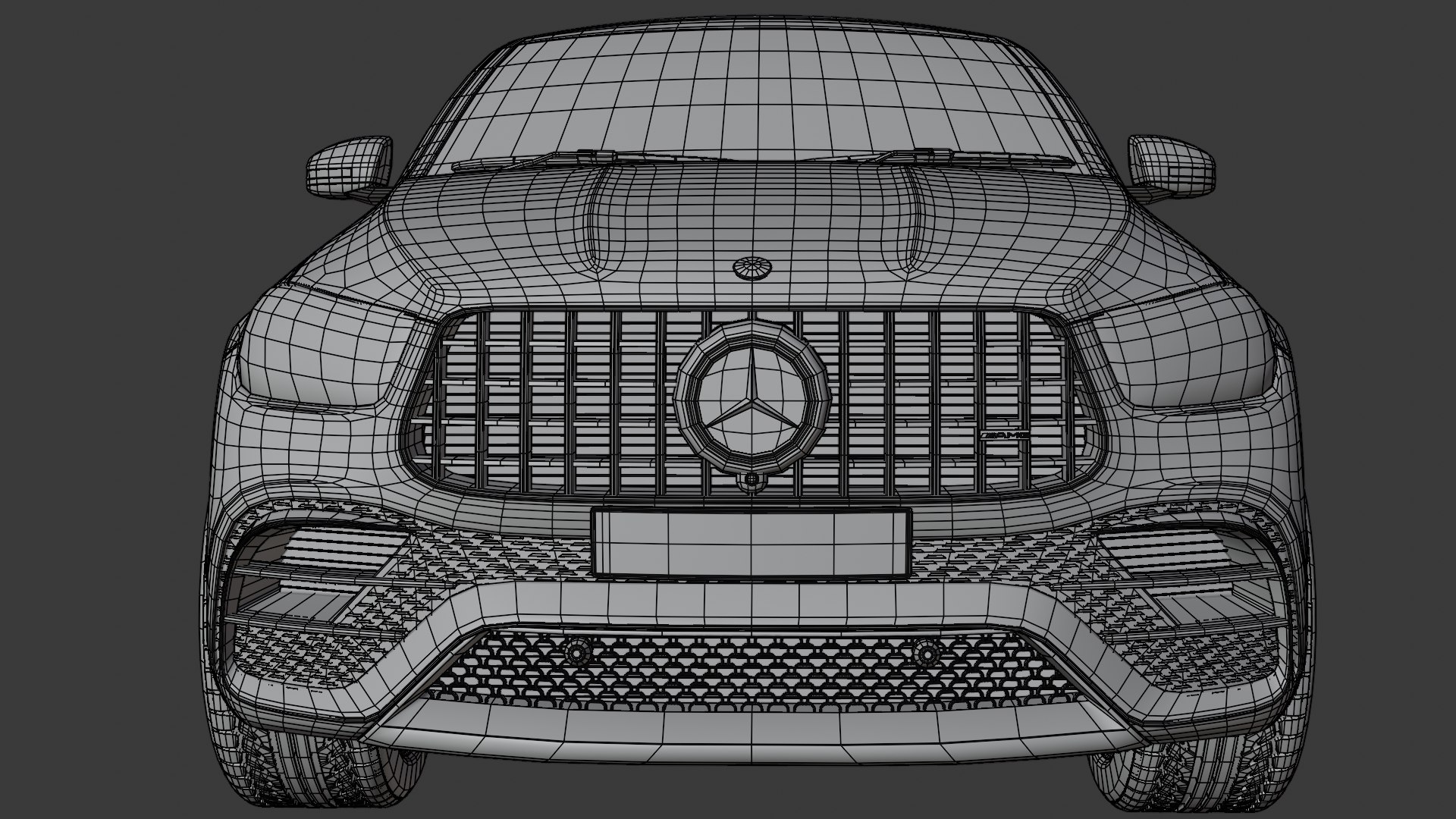 Mercedes Benz GLE 63 3D Model - TurboSquid 1924661