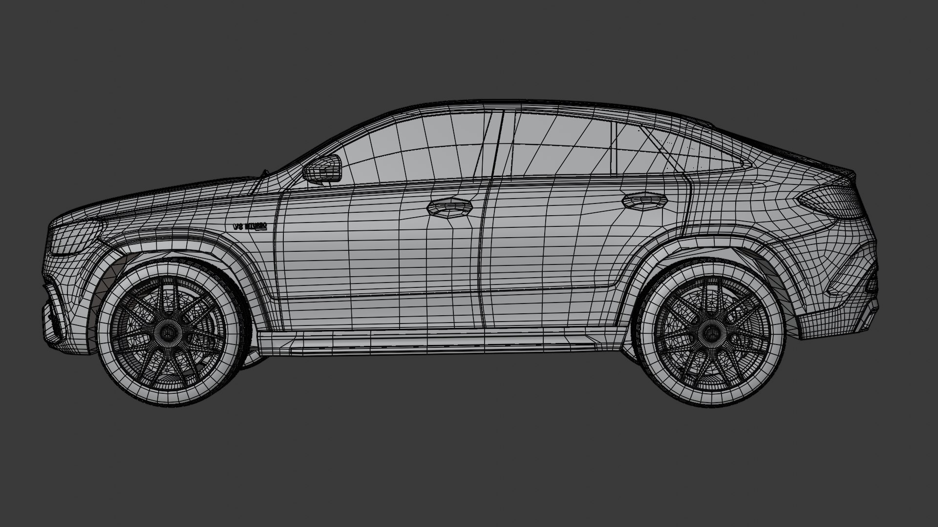 Mercedes Benz GLE 63 3D Model - TurboSquid 1924661