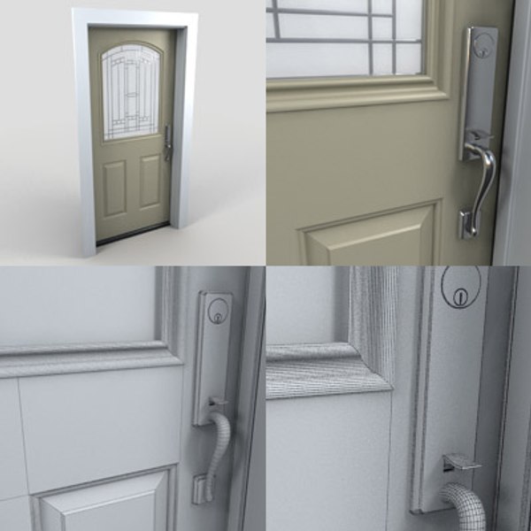 3d entry doors