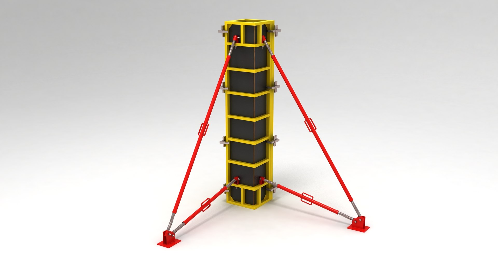 Formwork Column 2 3D Model - TurboSquid 1212032