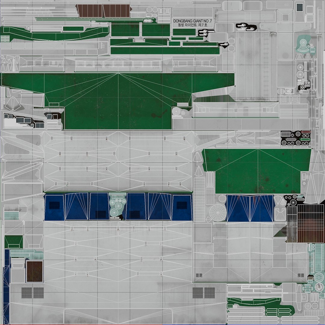 3D Model Heavy Load Carrier Vessel - TurboSquid 2034927