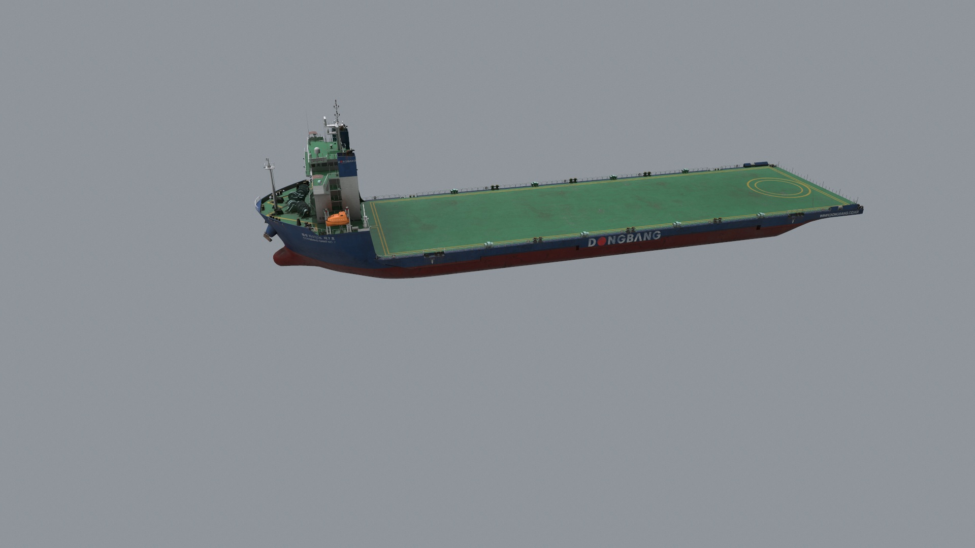 3D Model Heavy Load Carrier Vessel - TurboSquid 2034927