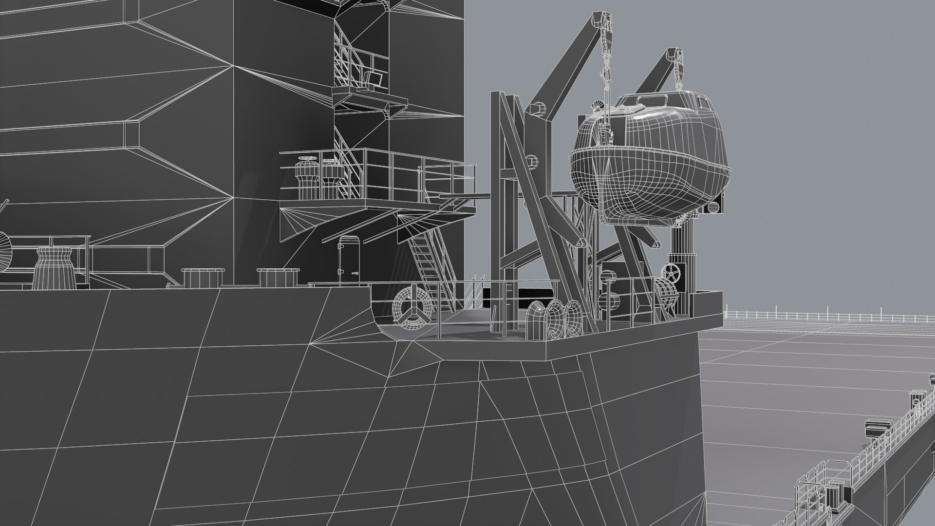 3D Model Heavy Load Carrier Vessel - TurboSquid 2034927