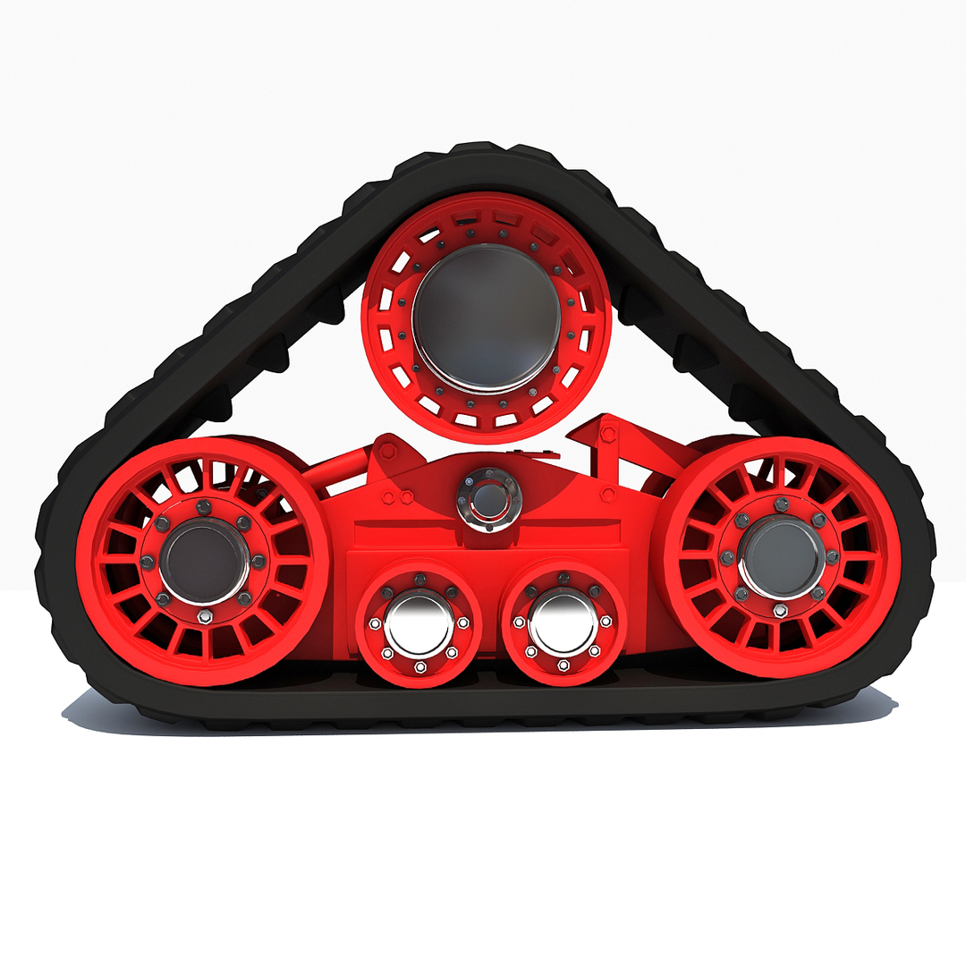 3d crawler track model