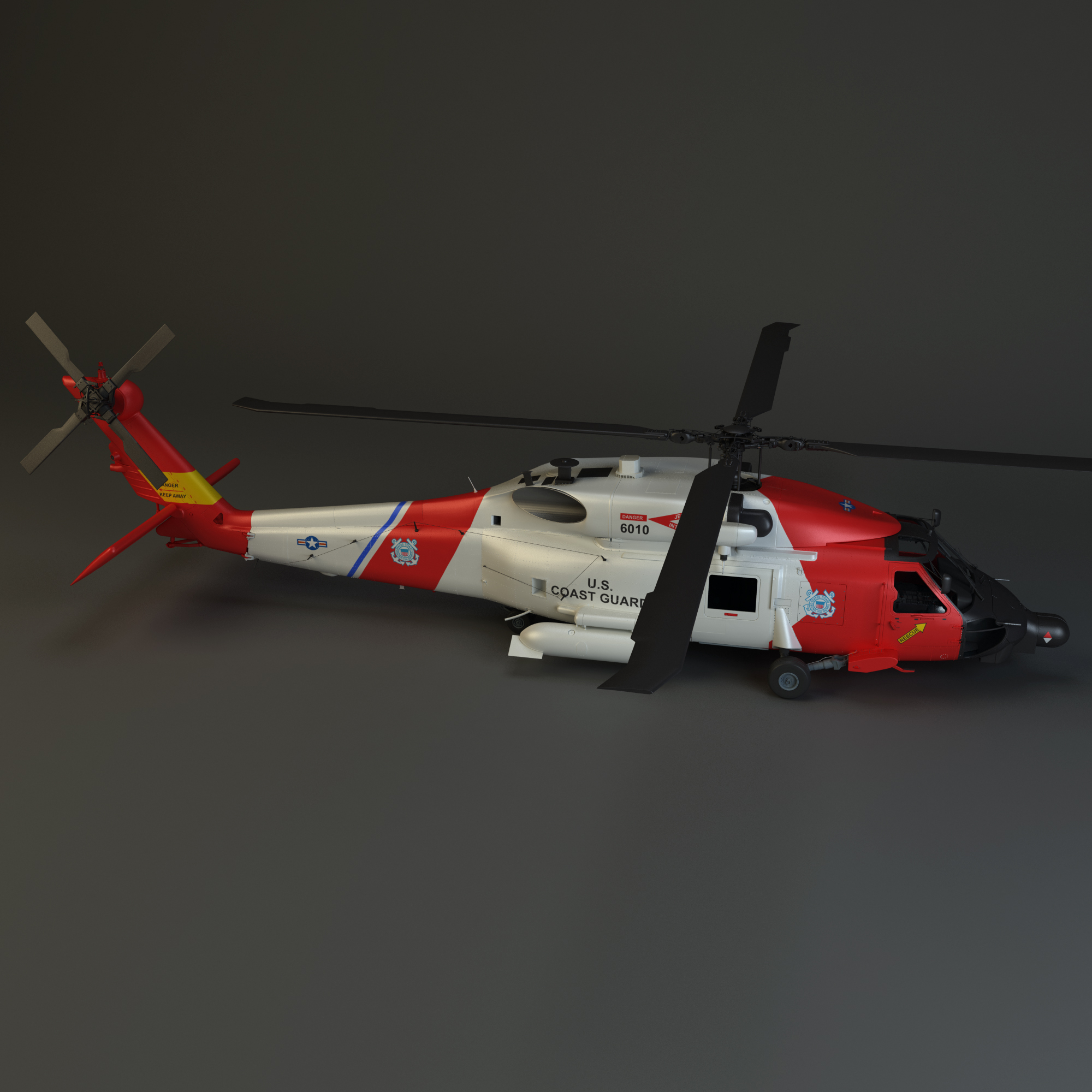 3d coast guard model