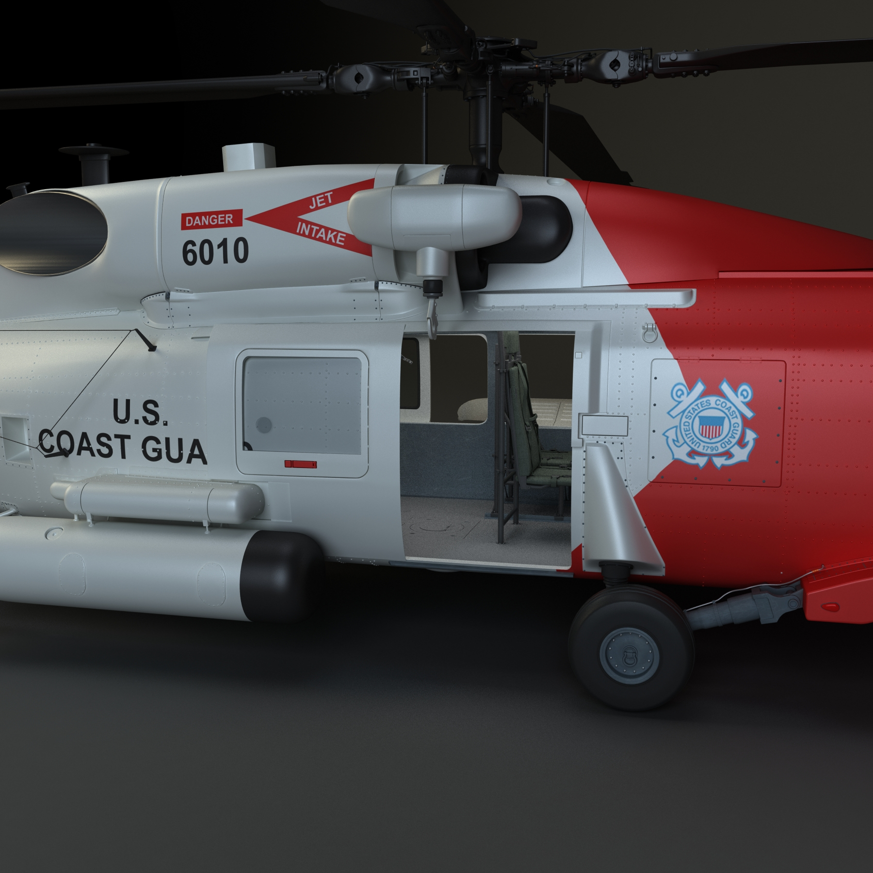 3d coast guard model
