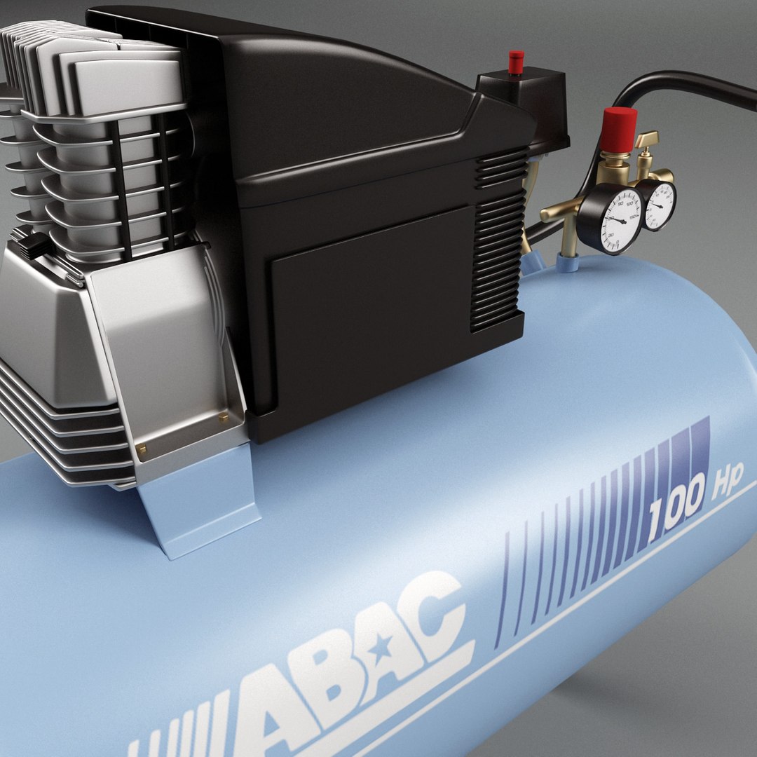 3d Model Air Compressor Abac Estoril