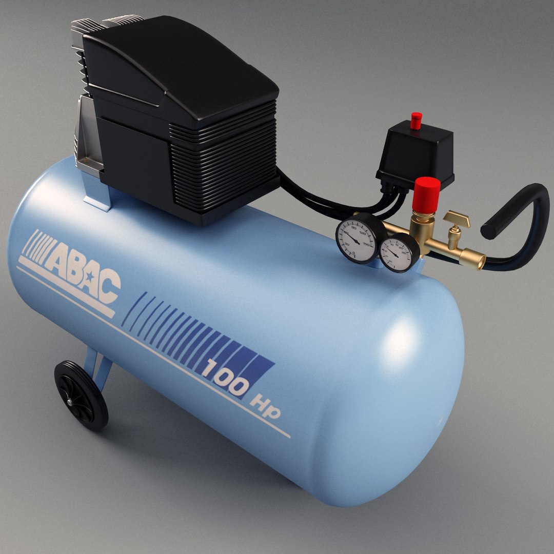 3d Model Air Compressor Abac Estoril