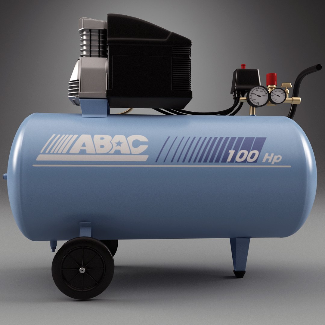 3d Model Air Compressor Abac Estoril
