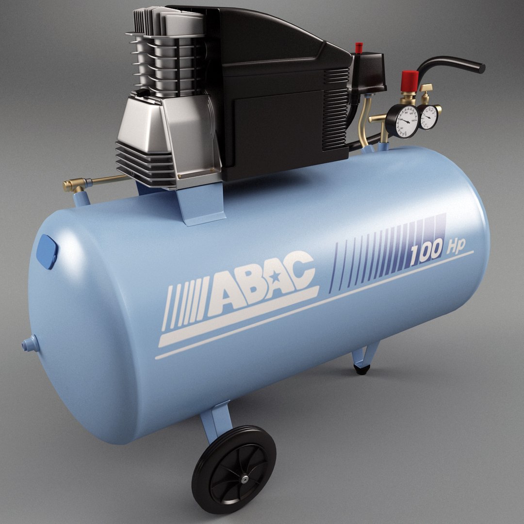 3d Model Air Compressor Abac Estoril
