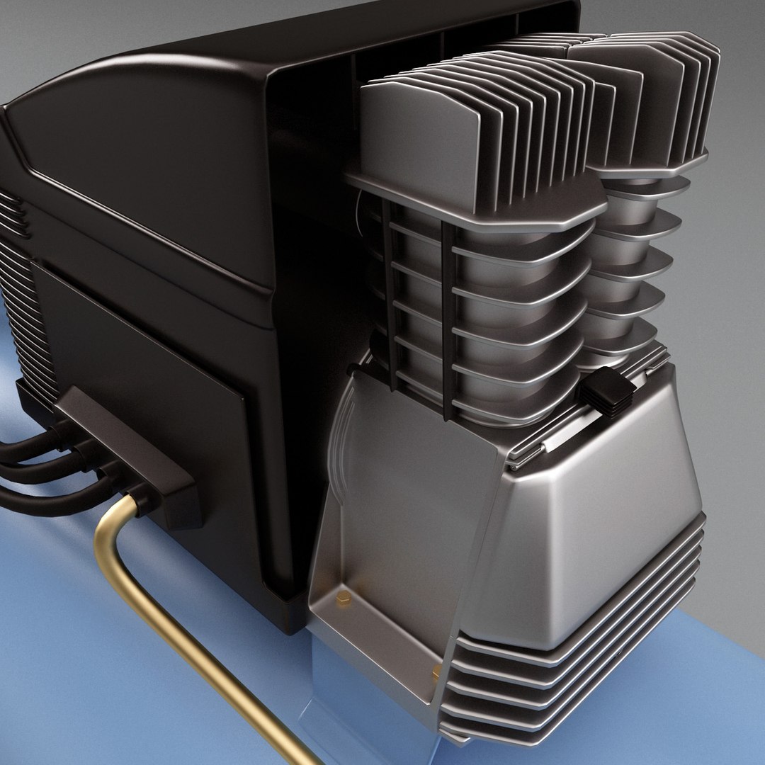 3d Model Air Compressor Abac Estoril