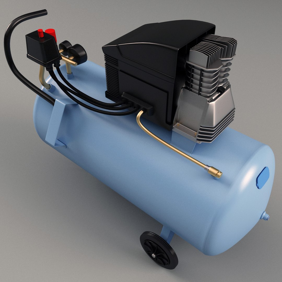 3d Model Air Compressor Abac Estoril