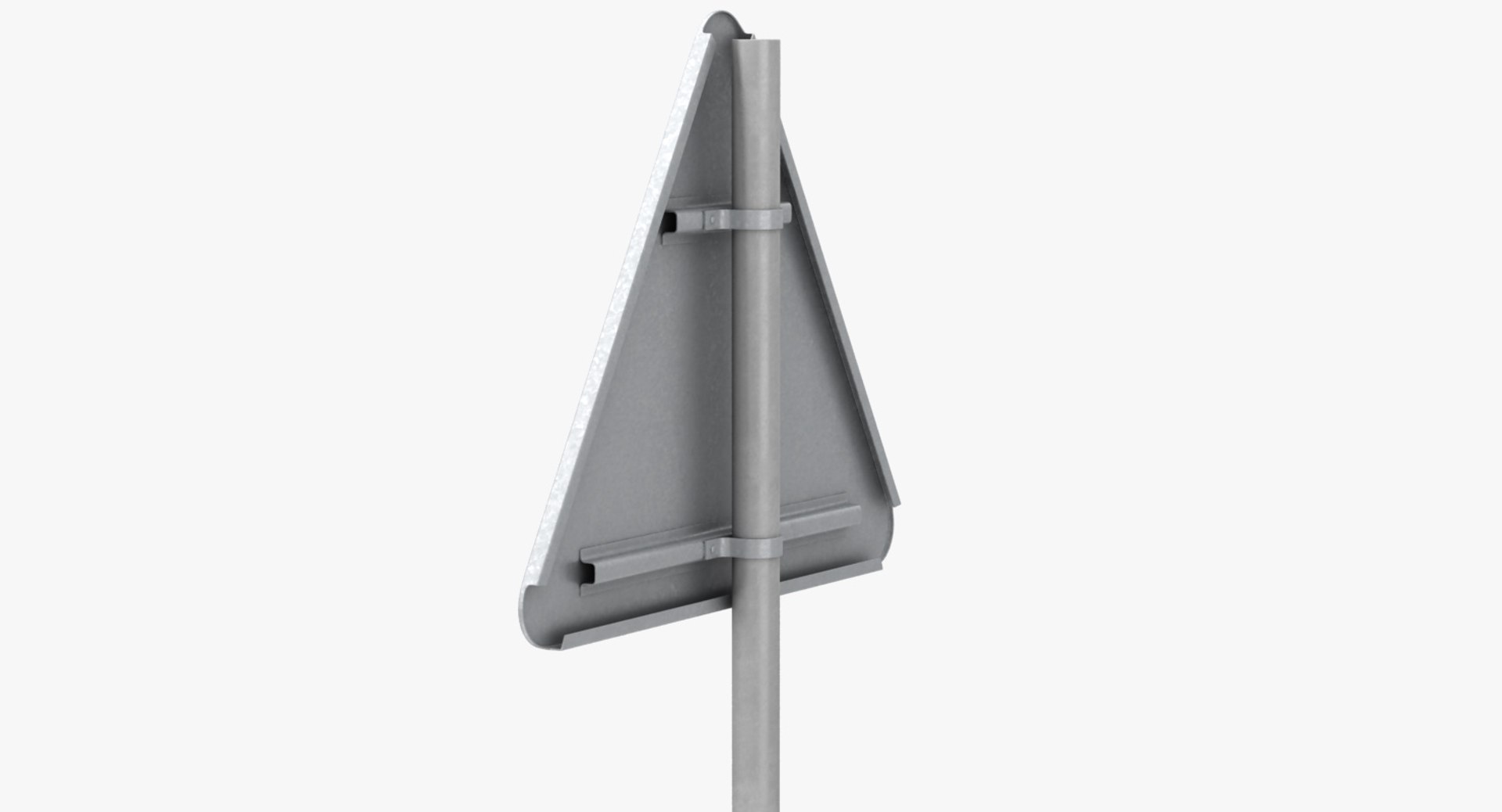 Triangular Traffic Sign Model - TurboSquid 1386614