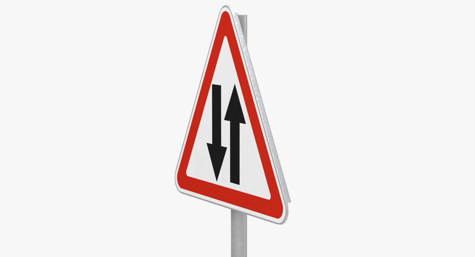 Triangular Traffic Sign Model - TurboSquid 1386614