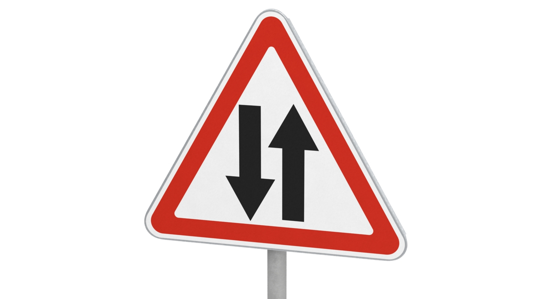 Triangular Traffic Sign Model - TurboSquid 1386614