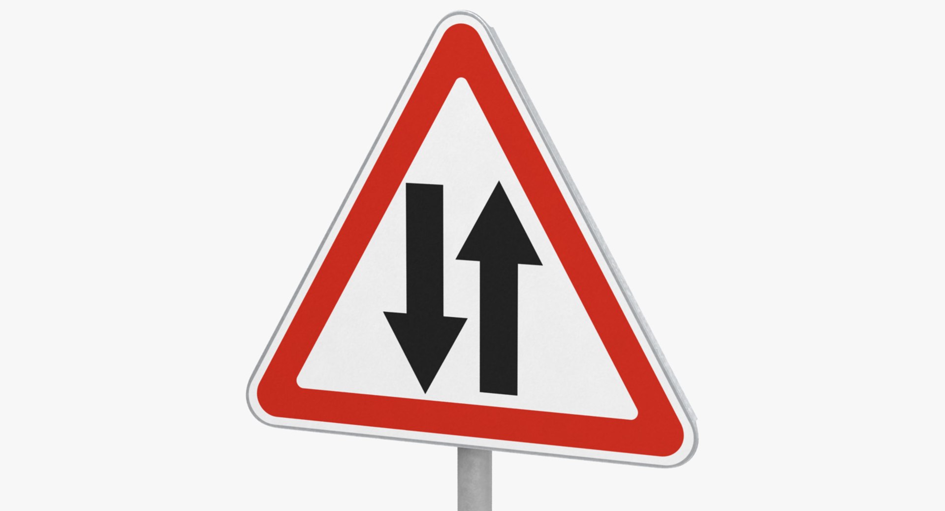 Triangular Traffic Sign Model - TurboSquid 1386614