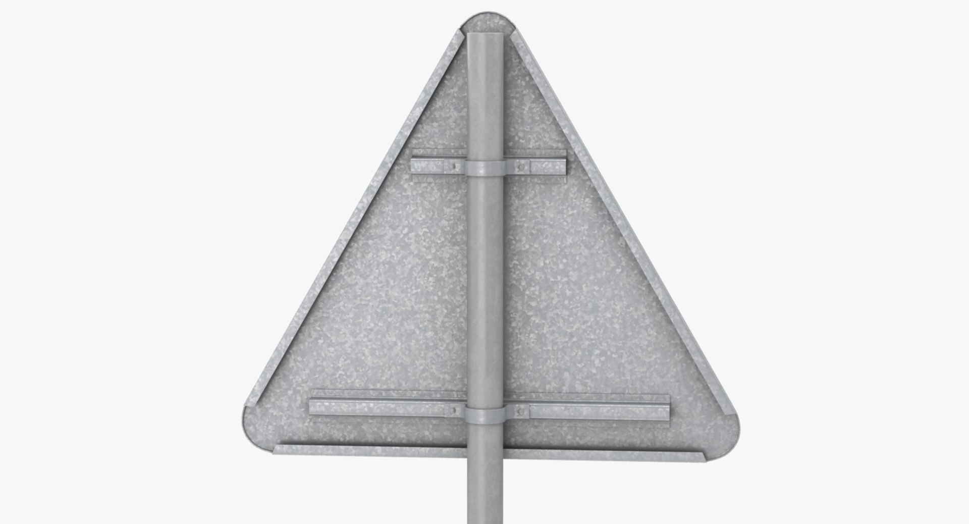 Triangular Traffic Sign Model - TurboSquid 1386614