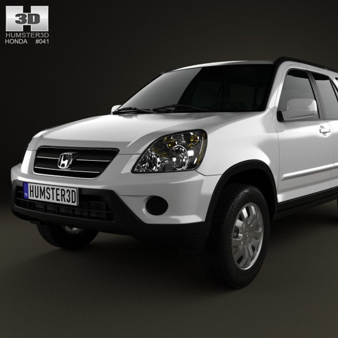 2002 cr v 3d model