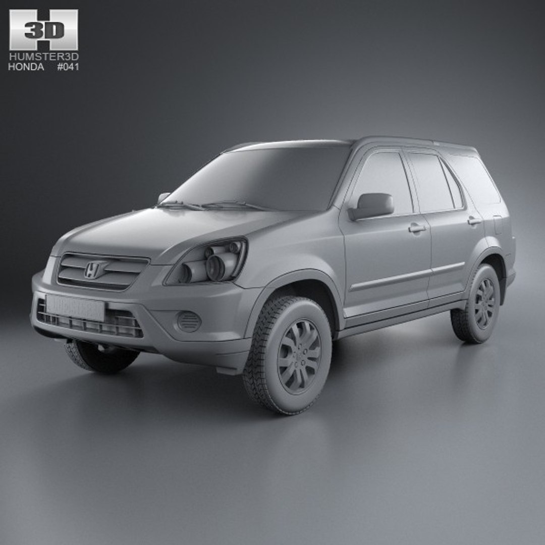 2002 cr v 3d model