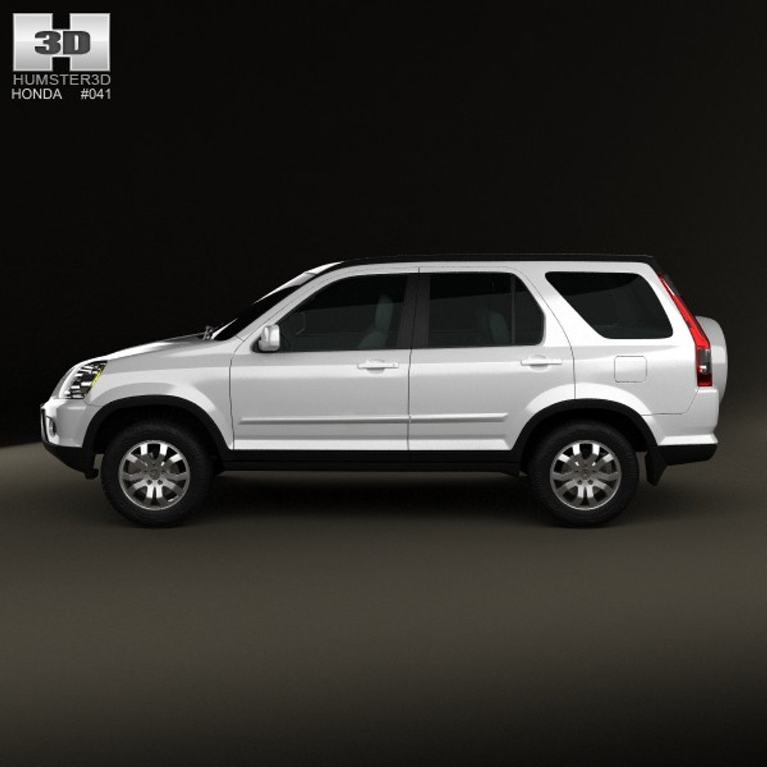 2002 cr v 3d model