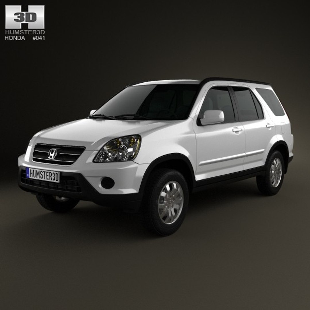 2002 cr v 3d model