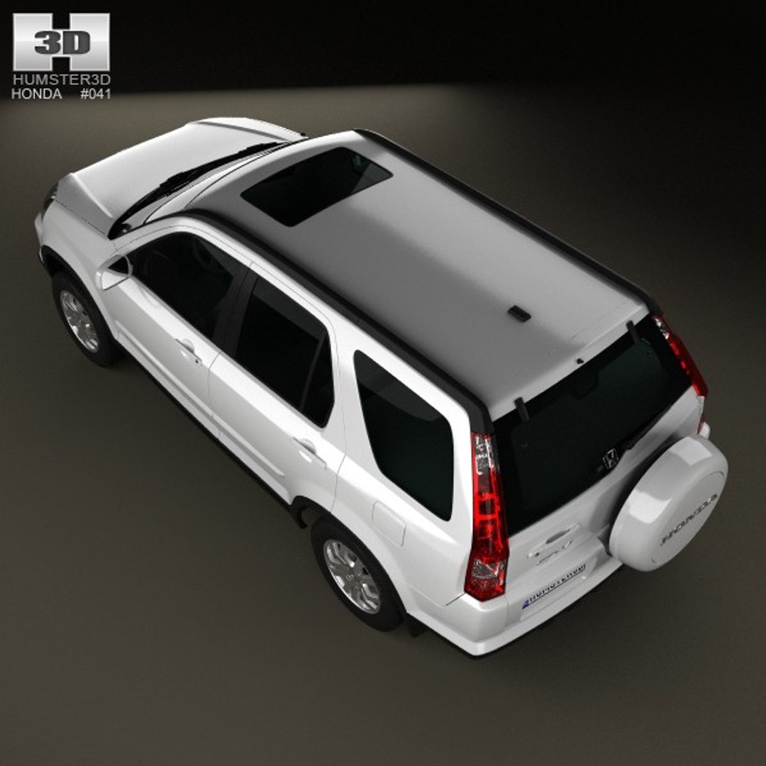 2002 cr v 3d model