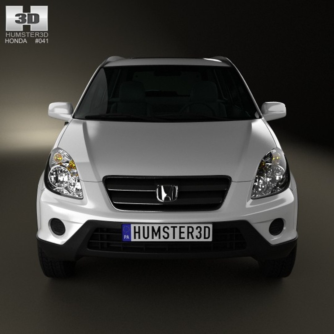 2002 cr v 3d model
