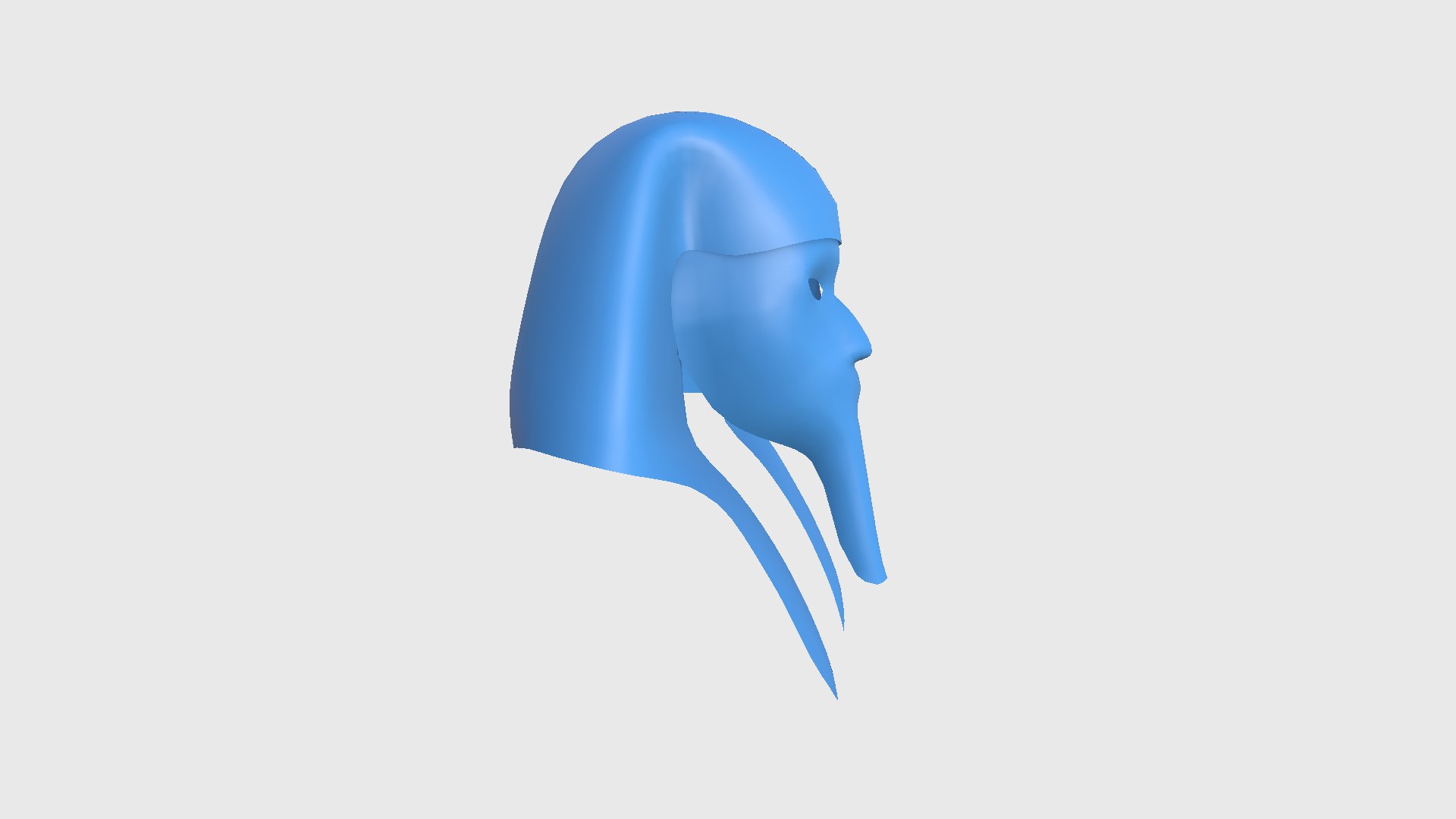 Amun Mask A06 - Egyptian Gods Character Clothing 3D Model - TurboSquid ...