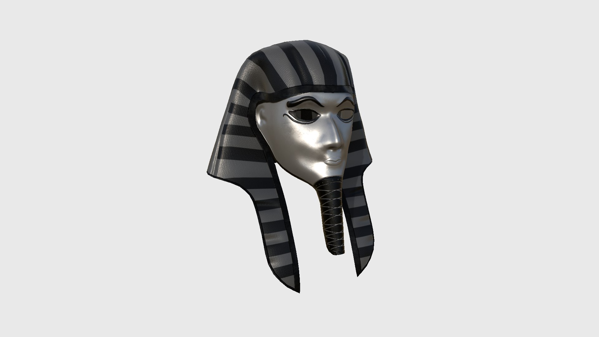 Amun Mask A06 - Egyptian Gods Character Clothing 3D Model - TurboSquid ...