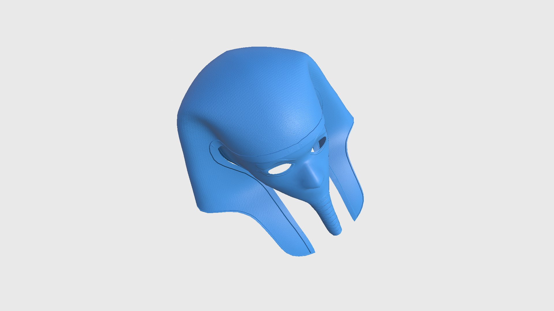Amun Mask A06 - Egyptian Gods Character Clothing 3D Model - TurboSquid ...