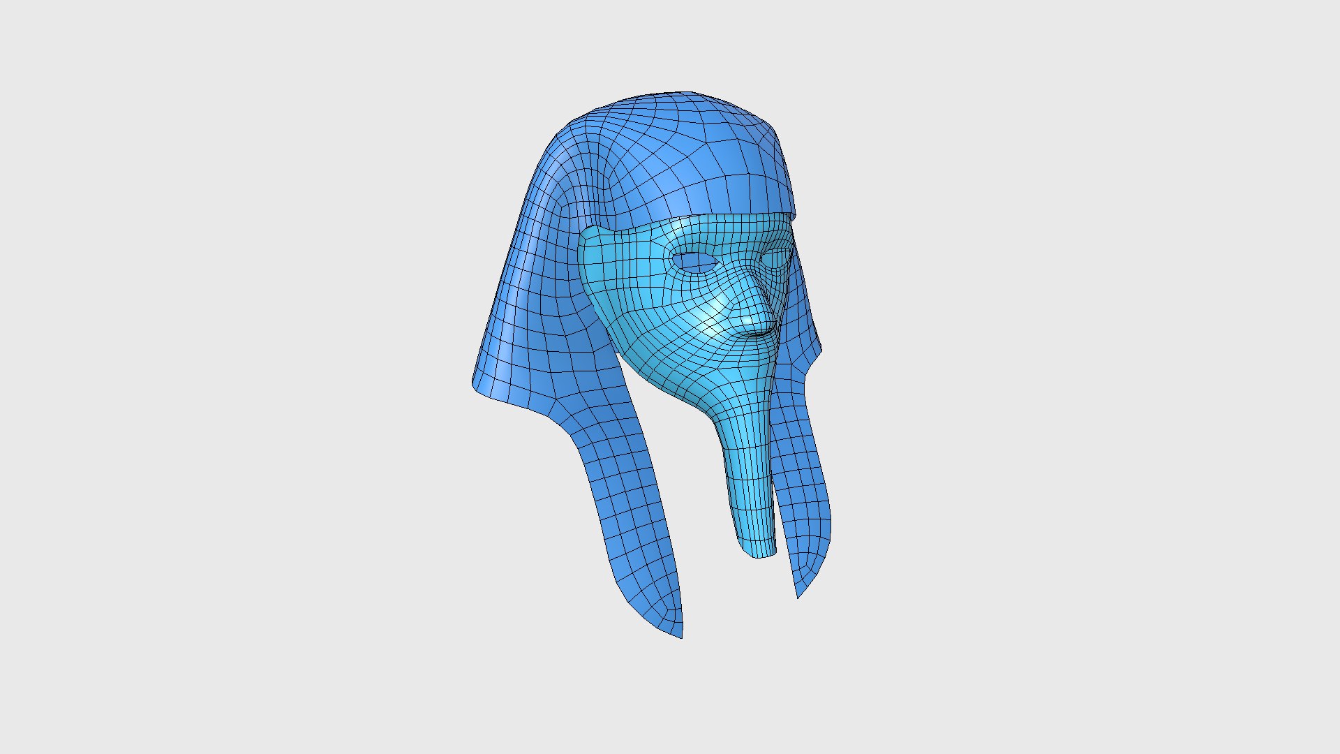 Amun Mask A06 - Egyptian Gods Character Clothing 3D Model - TurboSquid ...