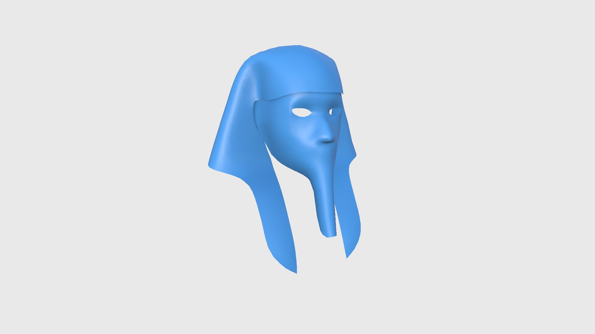 Amun Mask A06 - Egyptian Gods Character Clothing 3D Model - TurboSquid ...