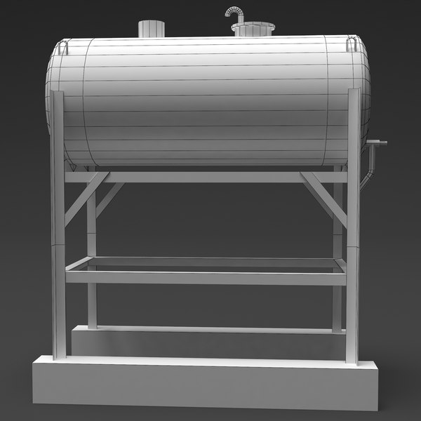 water cistern 3d model