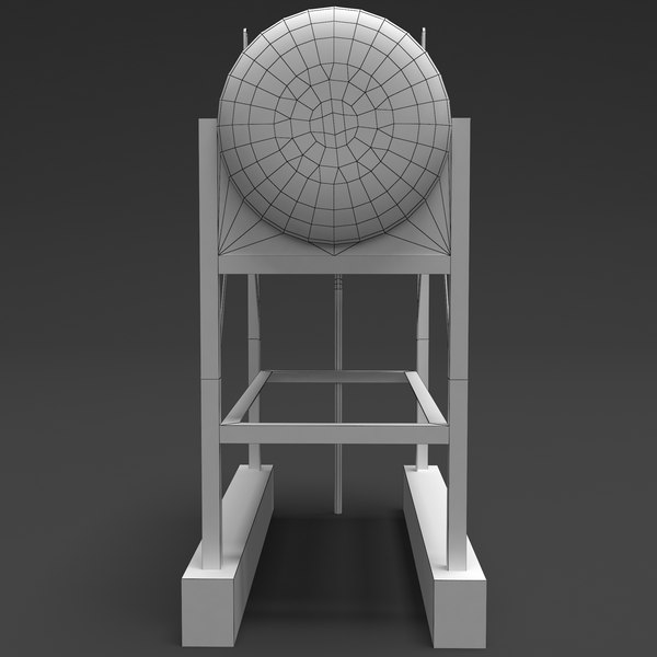 water cistern 3d model